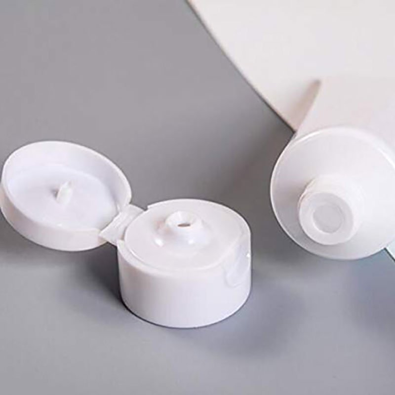 White Empty Squeeze Tube Refillable Soft Tube Cosmetic Tube