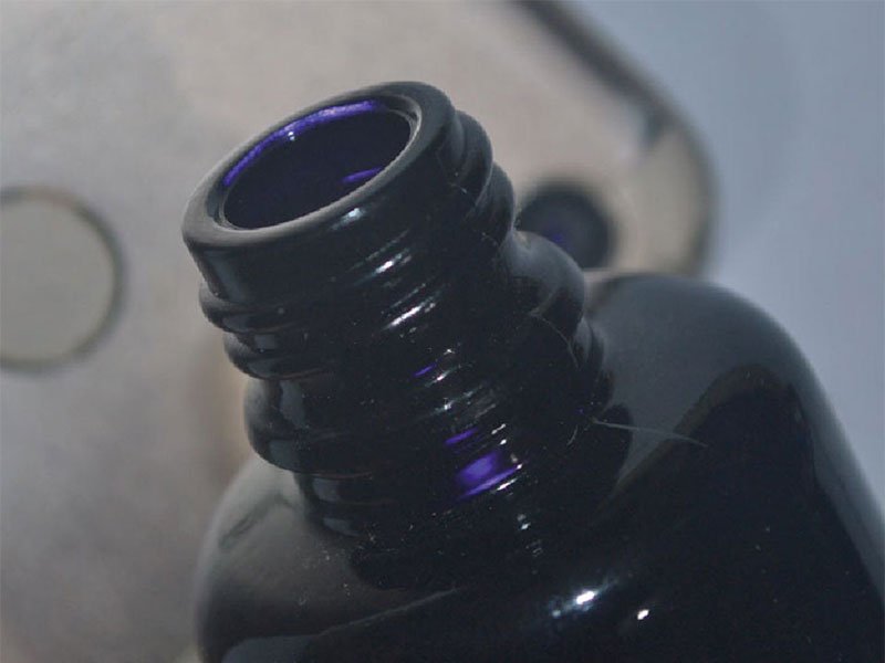 Premium Ultraviolet Bottles Violet Miron Glass Dropper Bottles