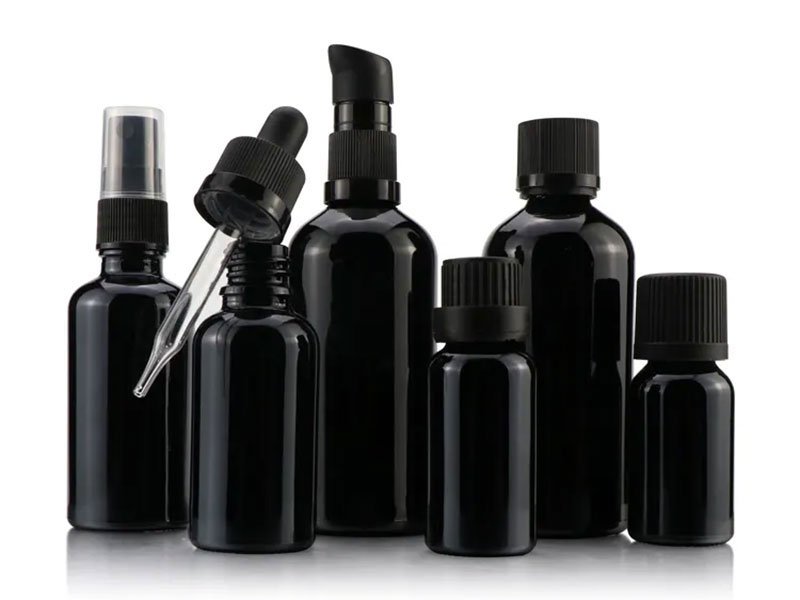 Premium Ultraviolet Bottles Violet Miron Glass Dropper Bottles