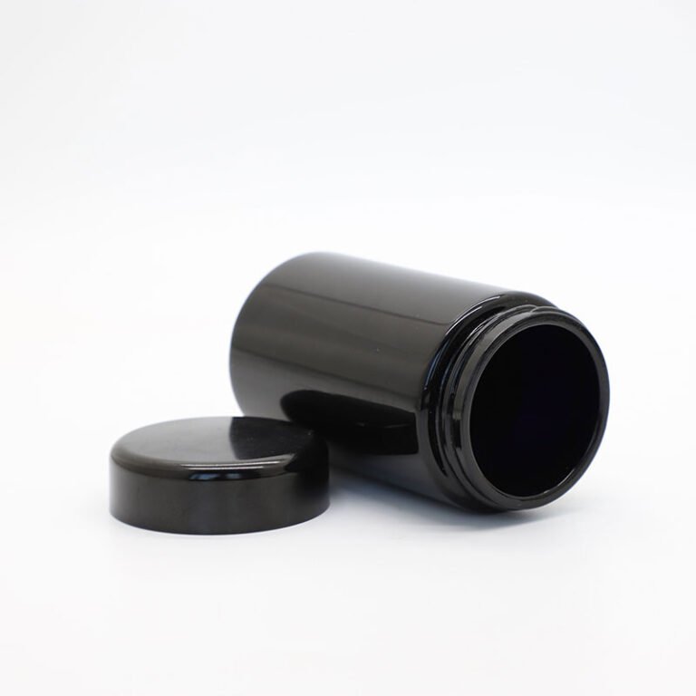 Premium UV Glass Jars Miron Violet Wide Neck Jars 250ml 500ml