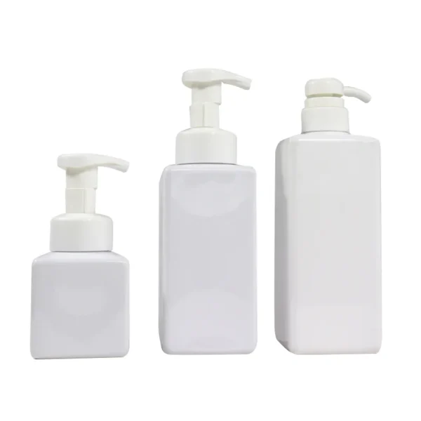 White Plastic Foaming Soap Dispenser Bulk Hand Soap Bottle